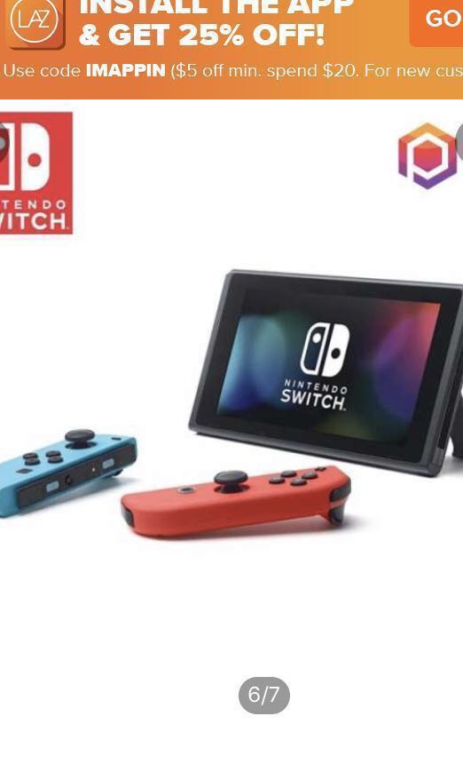 Nitendo Switch (Black), Video Gaming, Video Game Consoles, Nintendo on ...