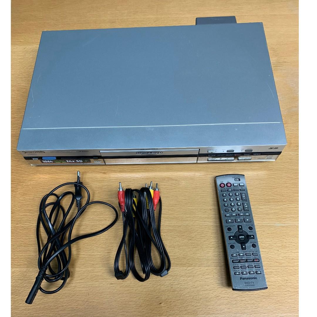 Panasonic DVD Video Recorder DMR-E100H with 120GB Hard Disk, Audio ...