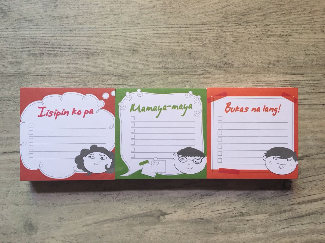 Pasaway Memo Pads - set of 3, Hobbies & Toys, Stationary & Craft, Craft ...
