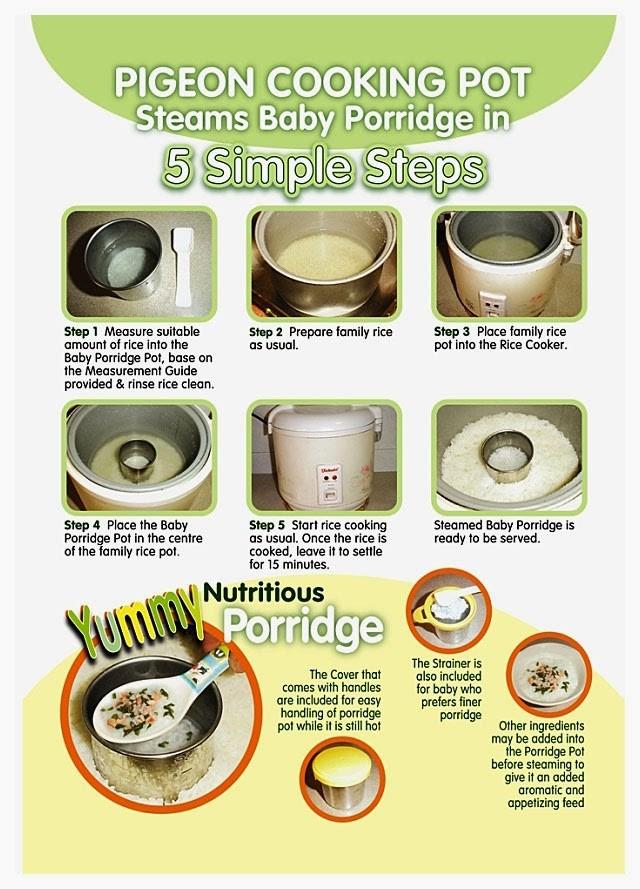 Pigeon Porridge Cooking Pot, Babies & Kids, Nursing & Feeding, Weaning ...