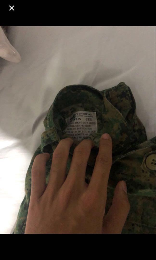 SAF NO.4 Pants (size 33), Men's Fashion, Bottoms, Trousers on Carousell