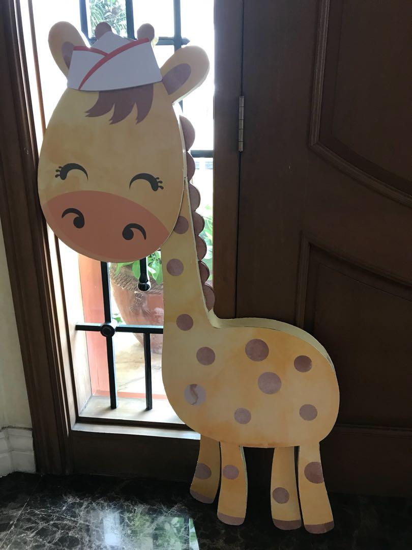 Safari Party Animals Standees, Hobbies & Toys, Stationary & Craft ...