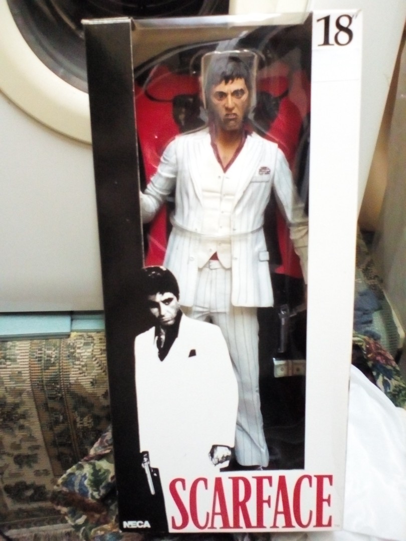 Scarface Tony Montana 18 inch Action Figure Neca, Hobbies & Toys ...