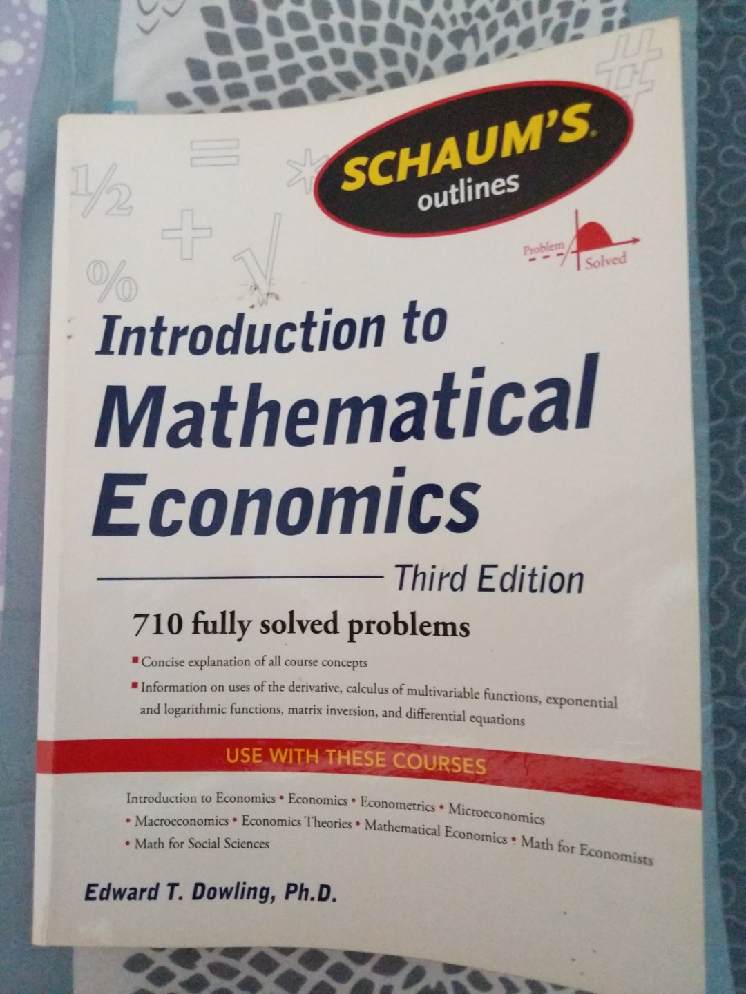 Schaum's outlines Math 1 UOL, Hobbies & Toys, Books & Magazines ...