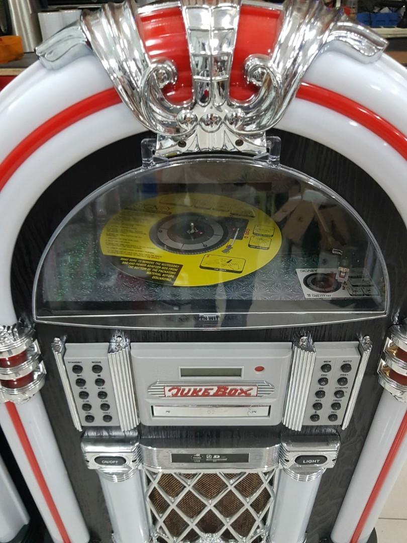 SIGNIFY Jukebox with Turntable (with Bluetooth, CD player, FM, USB ...