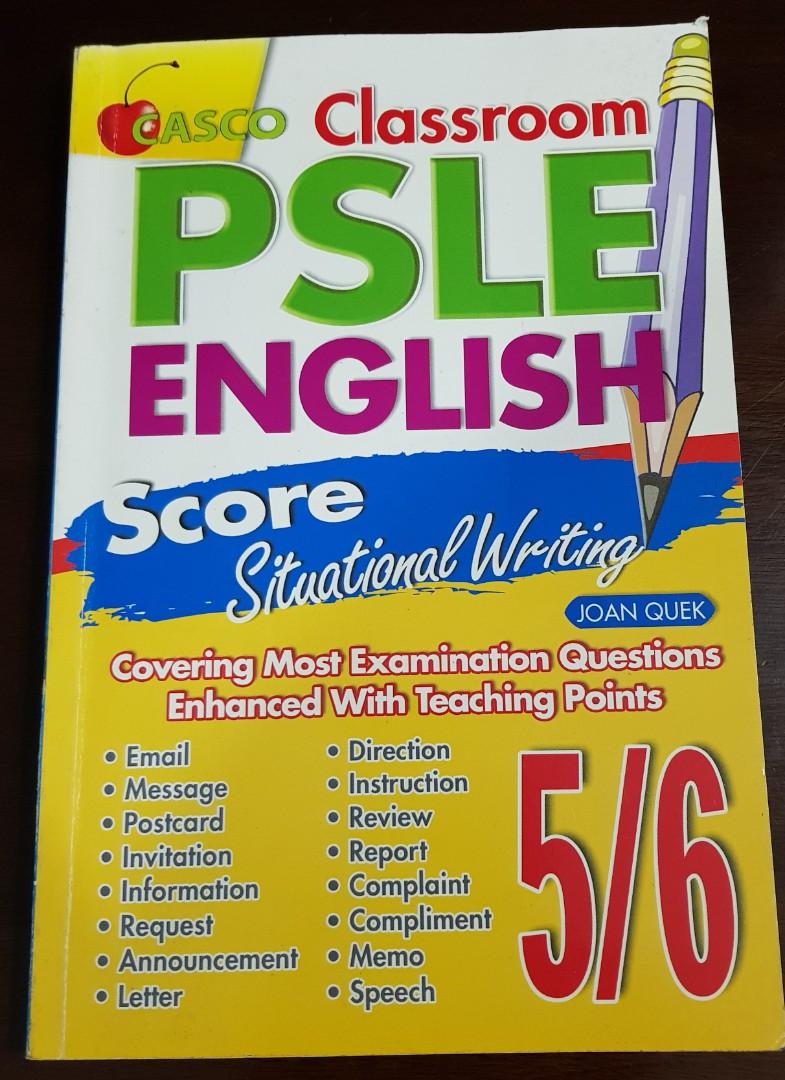 Situational Writing For PSLE English, Hobbies & Toys, Books & Magazines ...