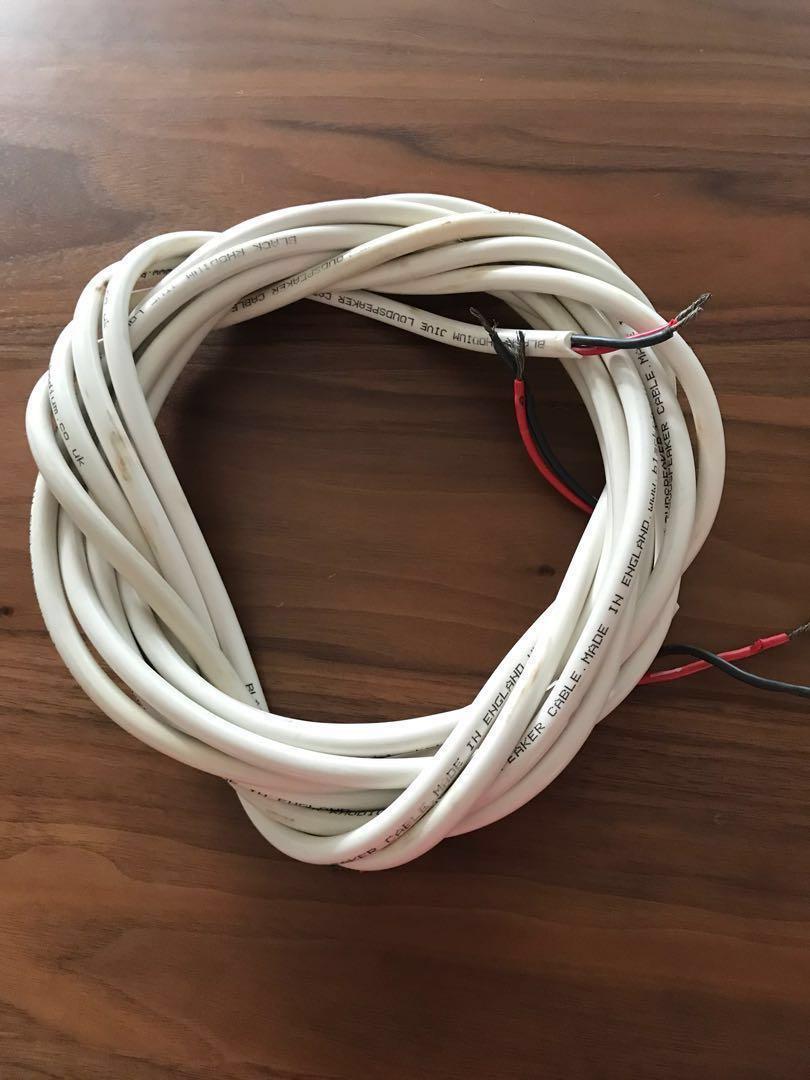 SUPRA Speaker Cable pair , Audio, Other Audio Equipment on Carousell
