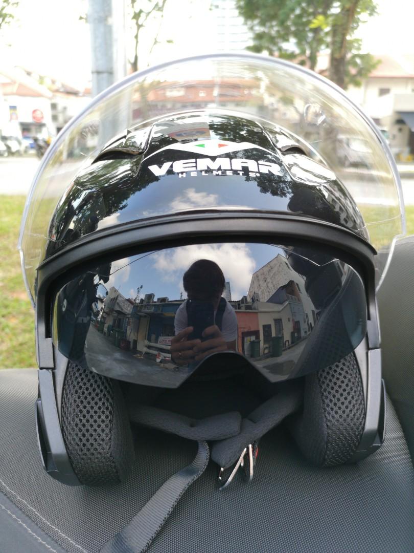 Vemar Helmet (as good as new), Motorcycles, Motorcycle Apparel on Carousell
