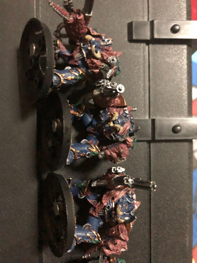 Warhammer 40k CSM Obliterators (6 Pewter Models), Hobbies & Toys, Toys ...