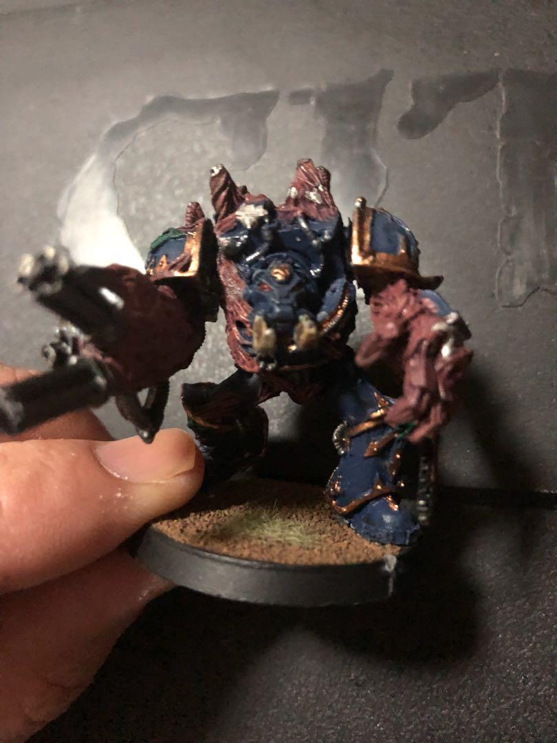 Warhammer 40k CSM Obliterators (6 Pewter Models), Hobbies & Toys, Toys ...