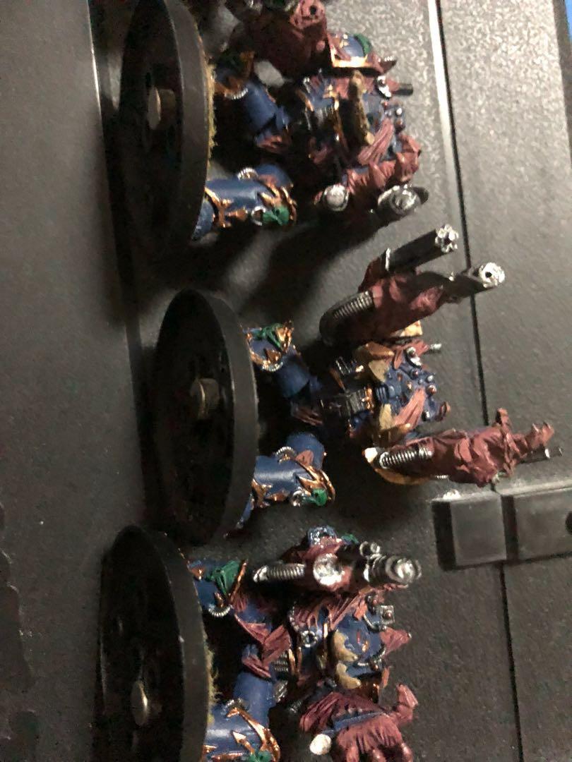 Warhammer 40k CSM Obliterators (6 Pewter Models), Hobbies & Toys, Toys ...