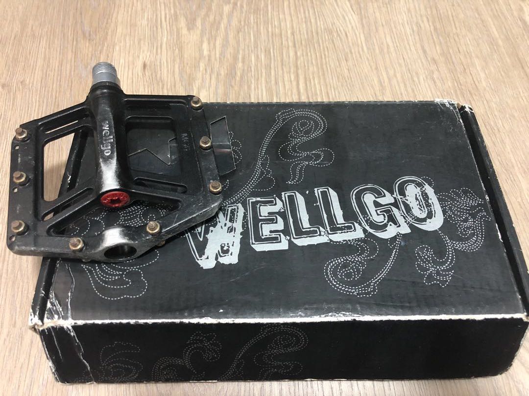 Wellgo - MG6 magnesium pedals black, Sports Equipment, Bicycles & Parts ...