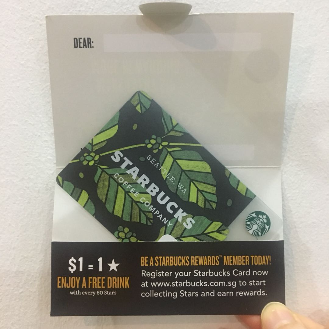 $50 Starbucks Card, Tickets & Vouchers, Vouchers on Carousell