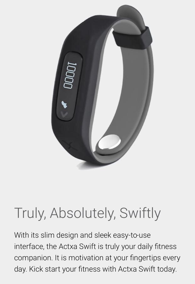 Actxa swift, Mobile Phones & Gadgets, Wearables & Smart Watches on Carousell