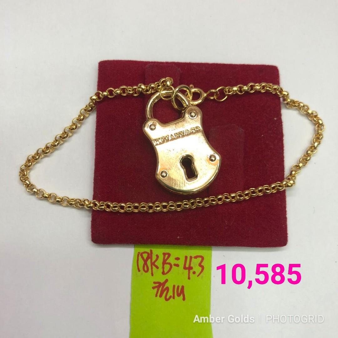 assorted 18k gold bracelets, Women's Fashion, Jewelry & Organizers ...