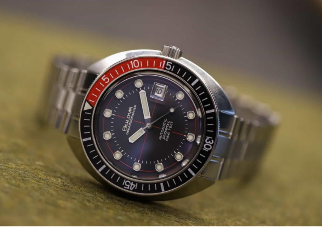 Bulova Oceangrapher reissue ( devil diver ), Luxury, Watches on Carousell