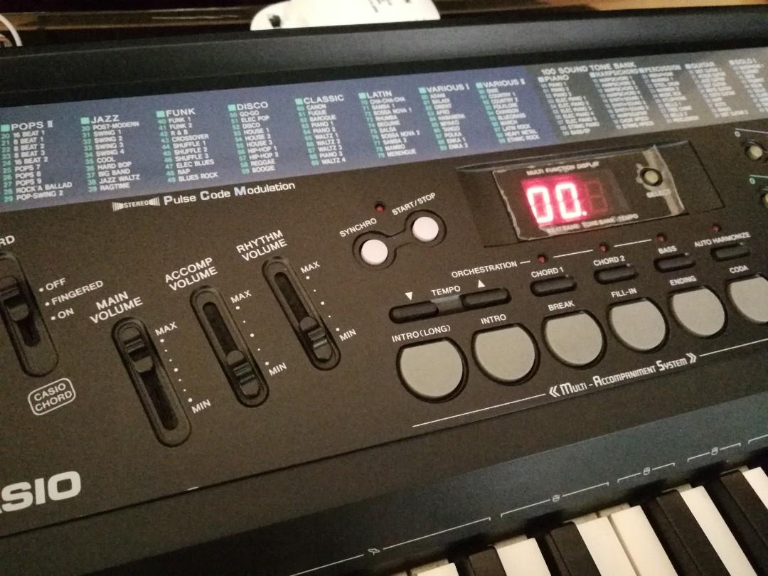 Casio CT-700 Portable Keyboard, Hobbies & Toys, Music & Media, Musical ...