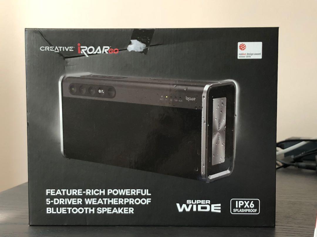 Creative iRoar Go portable speaker, Audio, Soundbars, Speakers ...