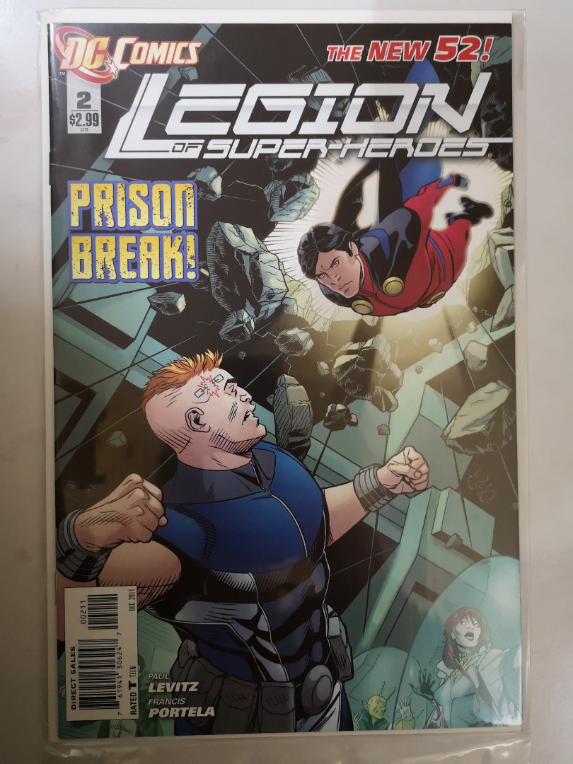 DC COMICS THE NEW 52 LEGION OF SUPER-HEROES #2, Hobbies & Toys, Books ...
