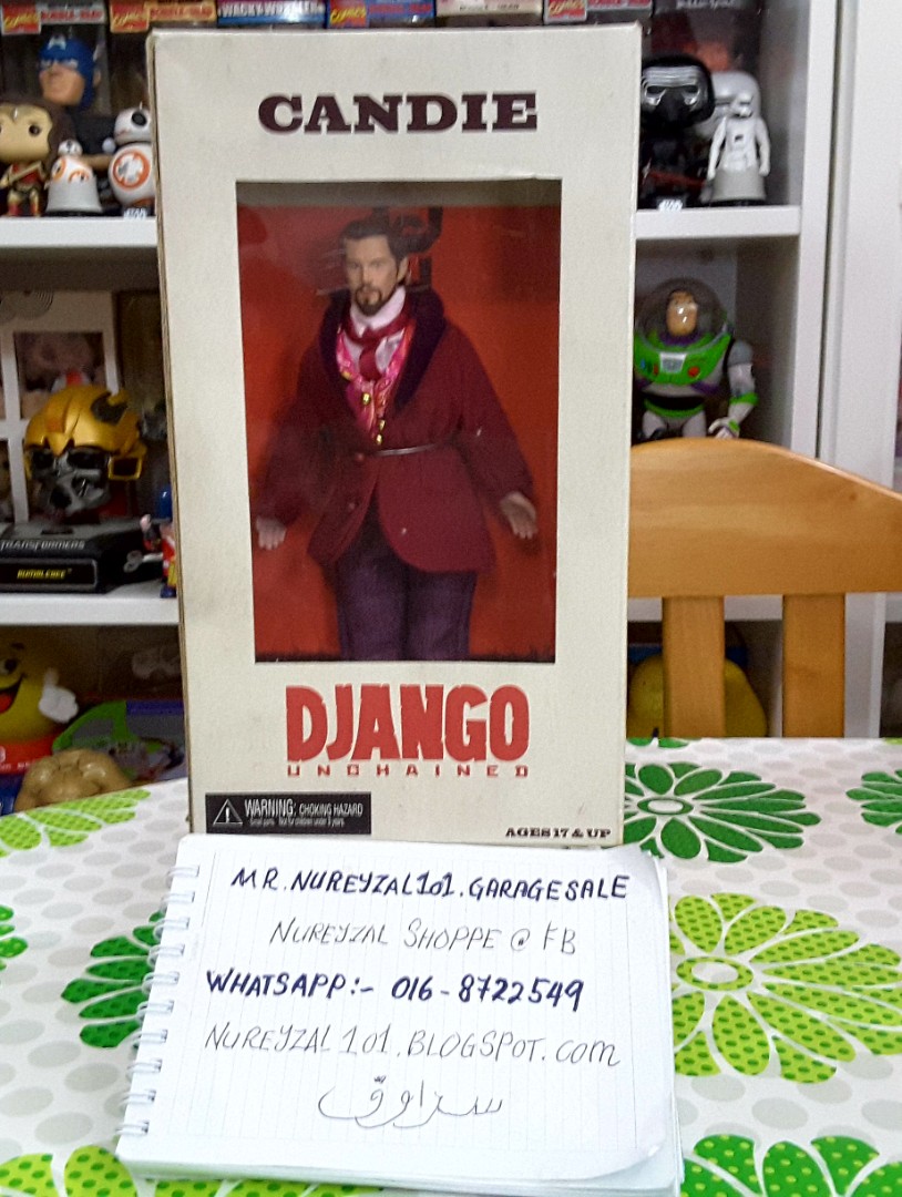 Django Unchained Candie Neca, Hobbies & Toys, Collectibles ...