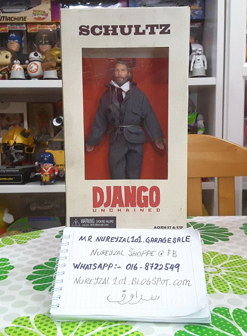 Django Unchained Schultz Neca, Hobbies & Toys, Collectibles ...