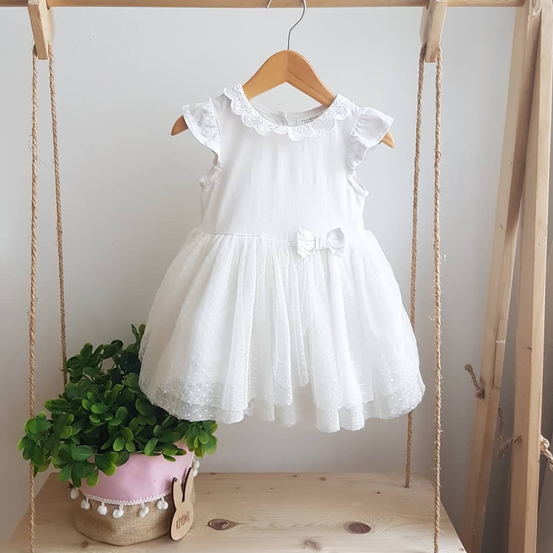 Harga NET | dress putih bayi / dress next baby / dress putih baby ...