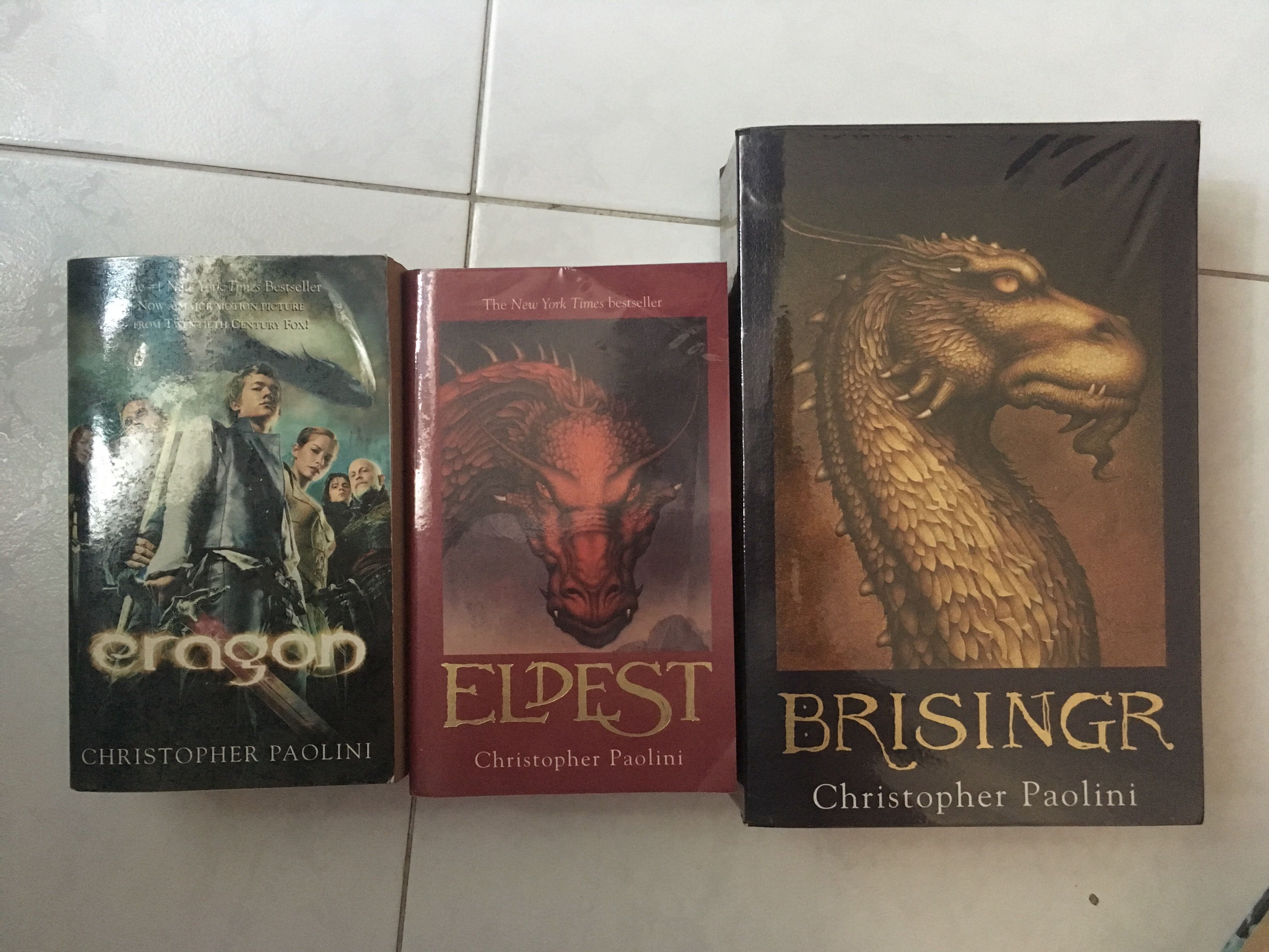 Eragon series, Hobbies & Toys, Books & Magazines, Fiction & Non-Fiction ...