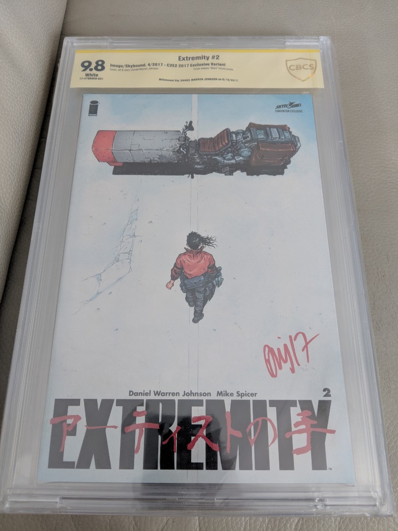 Extremity #2 Akira homage CBCS 9.8 signed by Daniel Warren Johnson ...