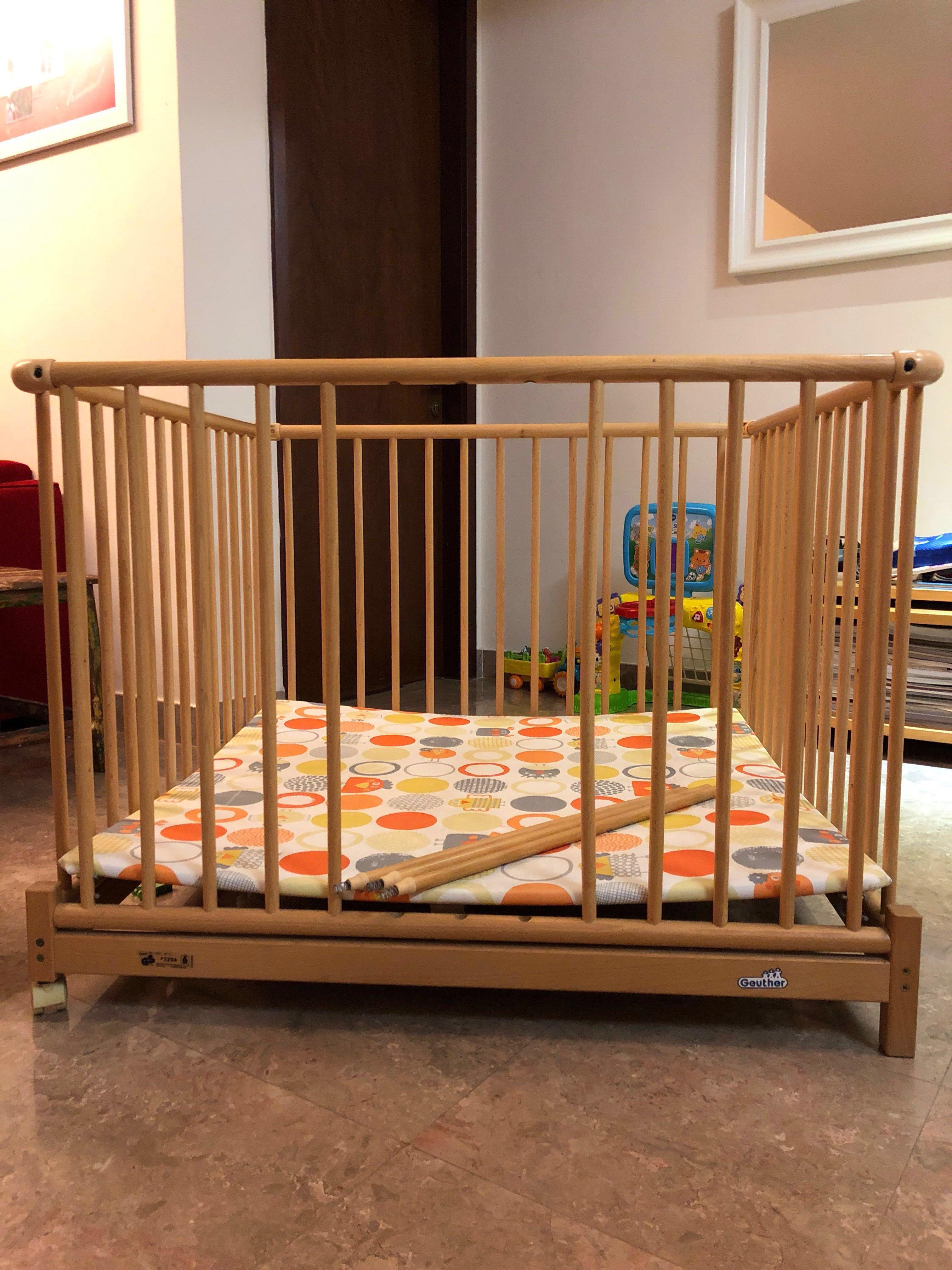 Geuther Playpen, Babies & Kids, Baby Nursery & Kids Furniture, Cots ...