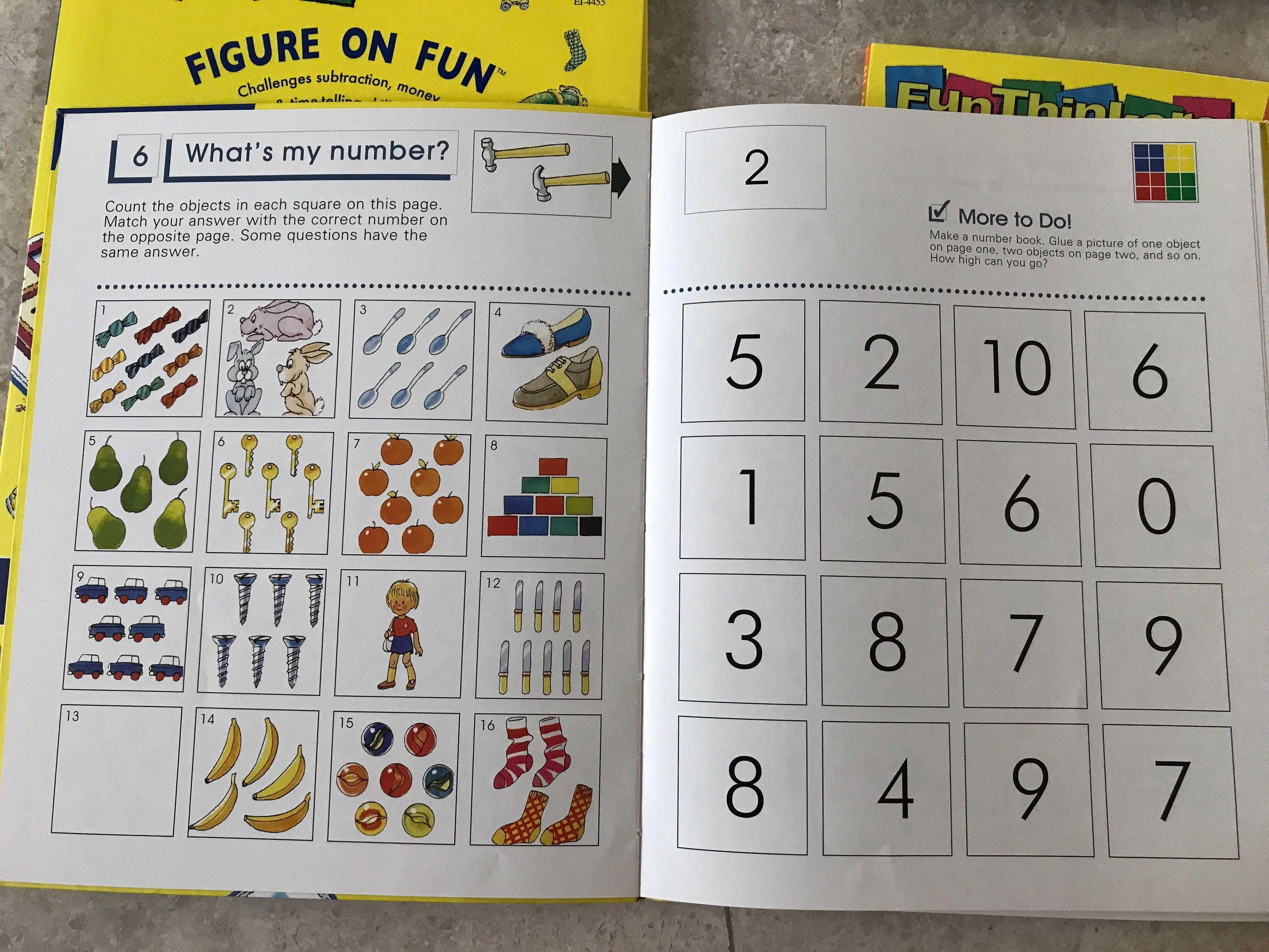 Grolier Fun Thinkers, Hobbies & Toys, Books & Magazines, Children's ...