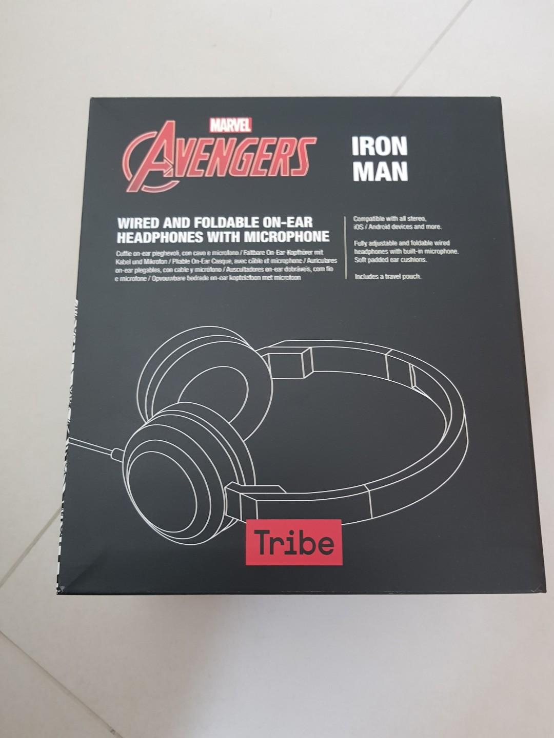 Headphone - Marvel iron man, Audio, Headphones & Headsets on Carousell