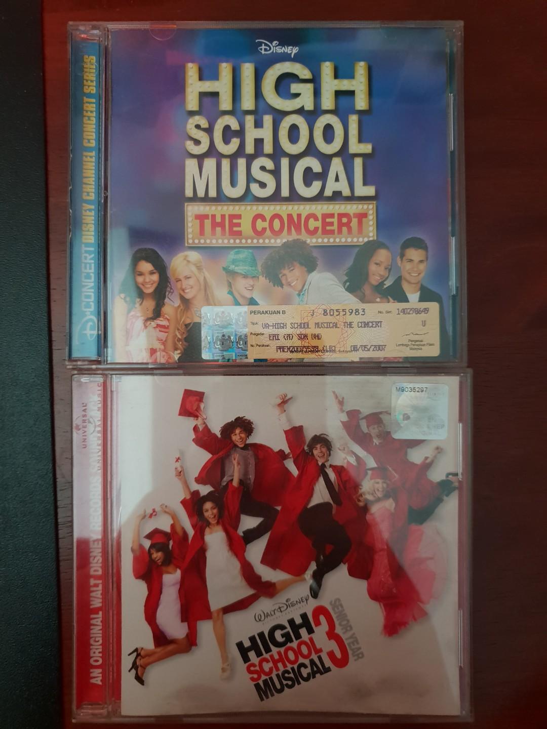 HIGH SCHOOL MUSICAL CD + DVD, Hobbies & Toys, Music & Media, CDs & DVDs ...