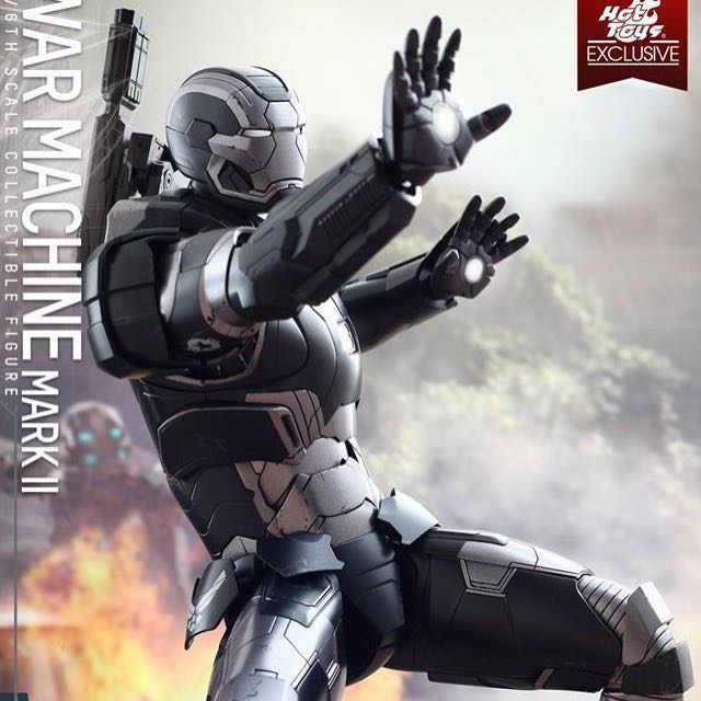 Hot Toys MMS290 - D10 / Avengers 2 - Age Of Ultron War Machine Mark 2 ...