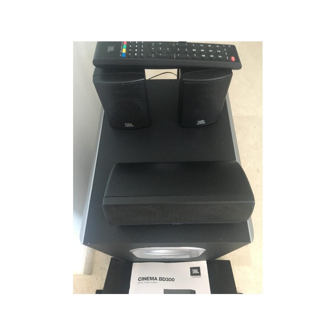 JBL Cinema BD300 Home Theater System, Audio, Soundbars, Speakers & Amplifiers on Carousell