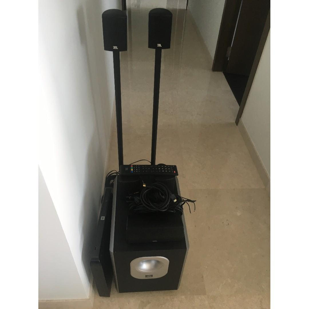 JBL Cinema BD300 Home Theater System, Audio, Soundbars, Speakers & Amplifiers on Carousell