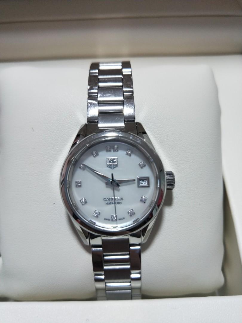 Ladies Tag Heuer Carrera Calibre 9 Diamonds automated, Luxury, Watches ...