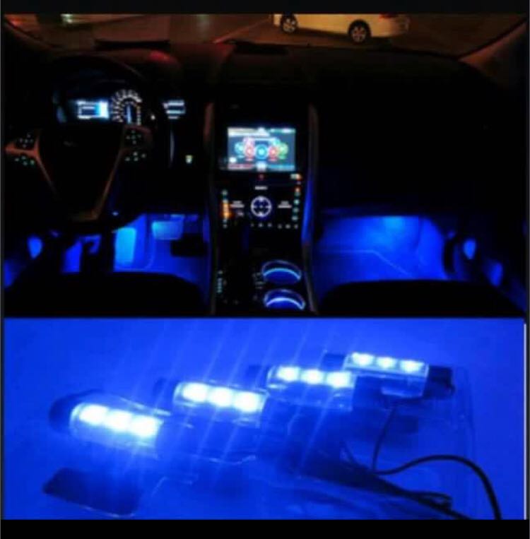 LED Legroom Light with Plug, Car Accessories, Accessories on Carousell