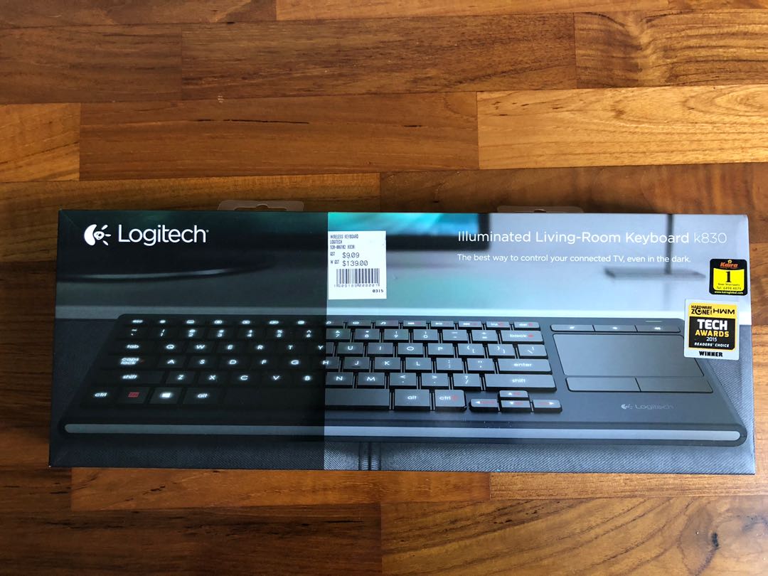 Logitech K830 Illuminated Wireless Keyboard, Computers & Tech, Parts ...