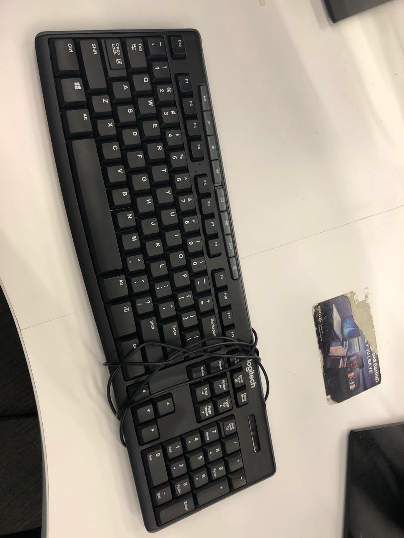 Logitech Keyboard, Computers & Tech, Parts & Accessories, Computer ...