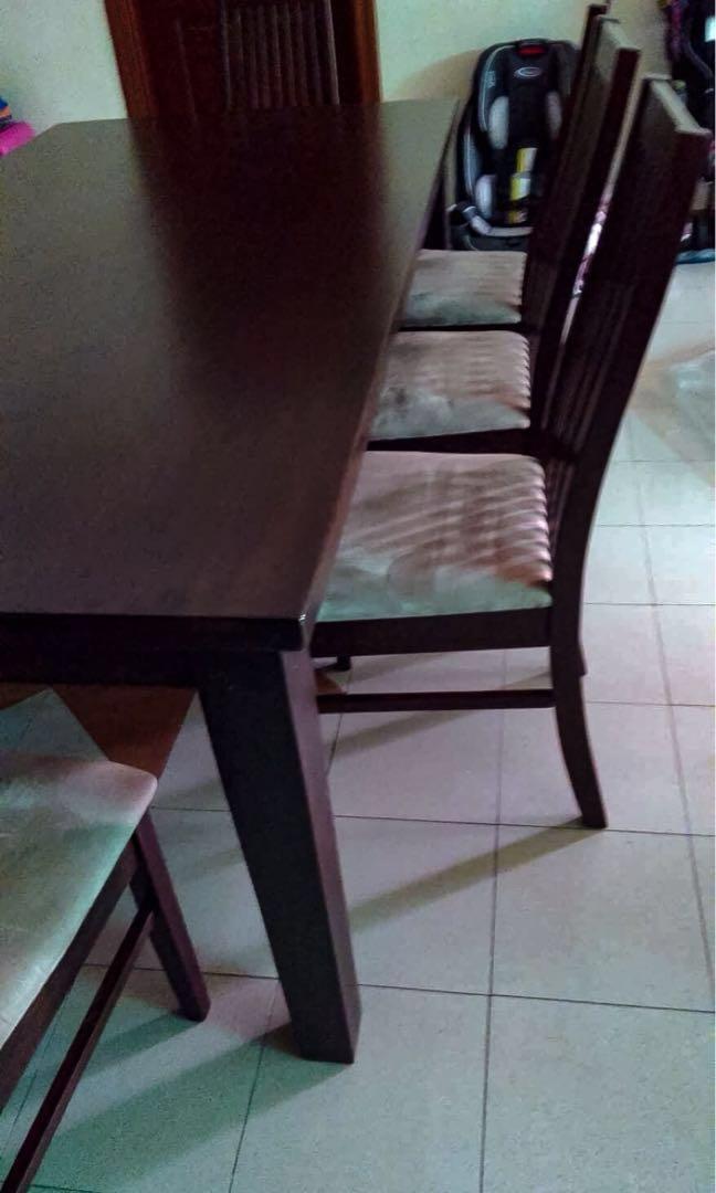 Mandaue Dining Table 8-Seats, Babies & Kids, Baby Nursery & Kids ...