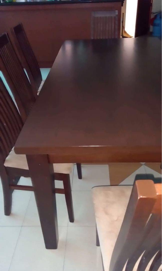 Mandaue Dining Table 8-Seats, Babies & Kids, Baby Nursery & Kids ...