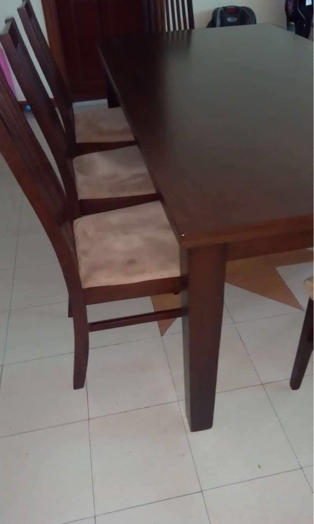 Mandaue Dining Table 8-Seats, Babies & Kids, Baby Nursery & Kids ...