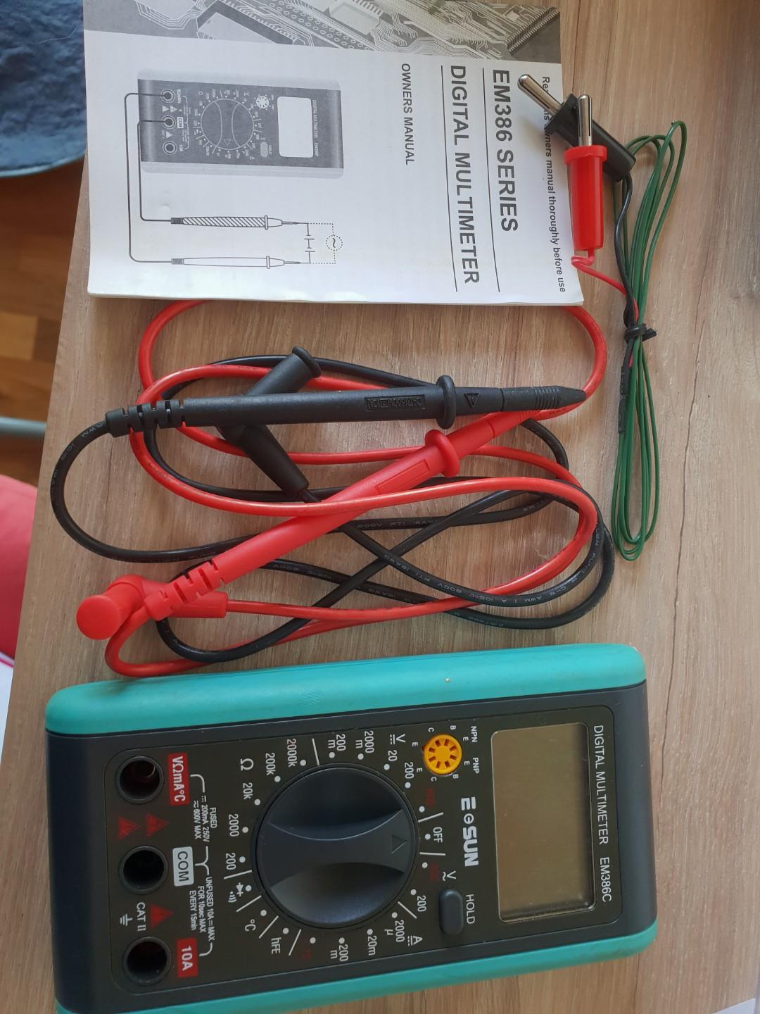 Multimeter, Health & Nutrition, Health Monitors & Weighing Scales on ...