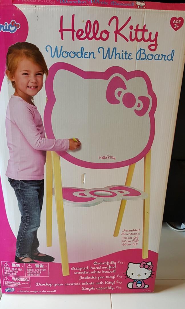New Hello Kitty children wooden writing board, Babies & Kids, Baby ...