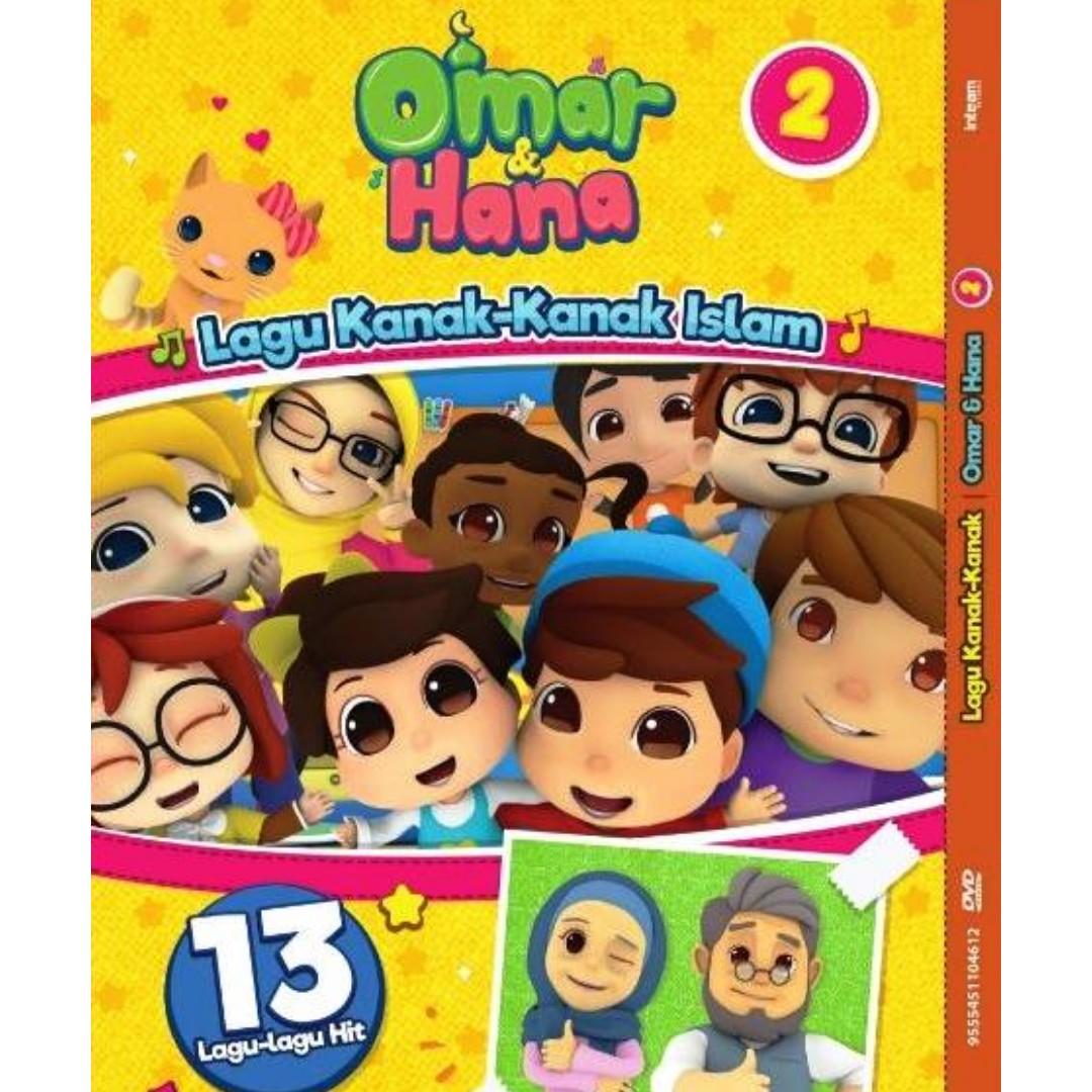 Omar Dan Hana 13 Lagu Kanak Kanak Islam Vol.2 DVD, Hobbies & Toys, Music & Media, CDs & DVDs on ...