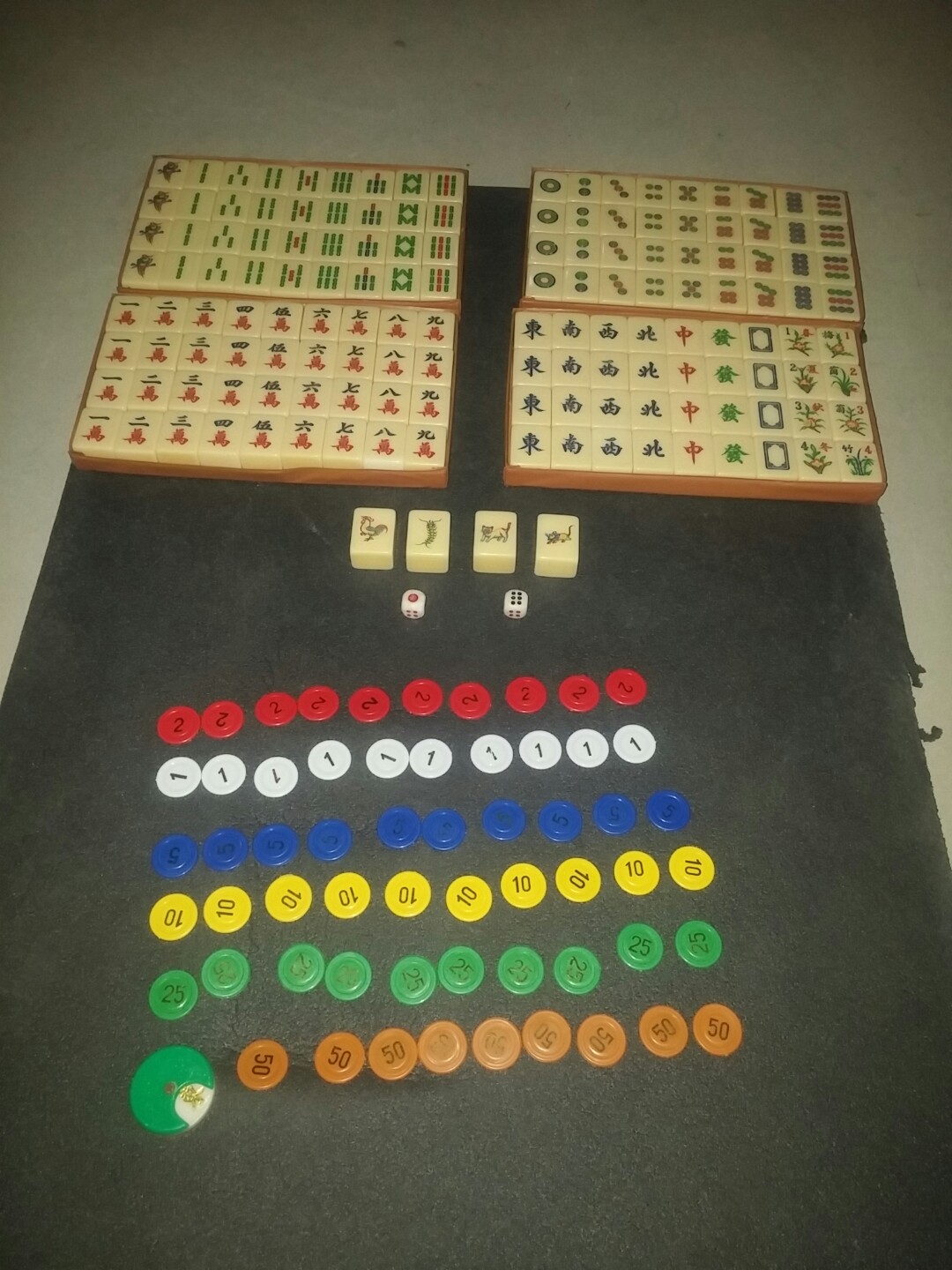 Original Hong Kong Mahjong Set A (Size A2), Hobbies & Toys, Toys ...