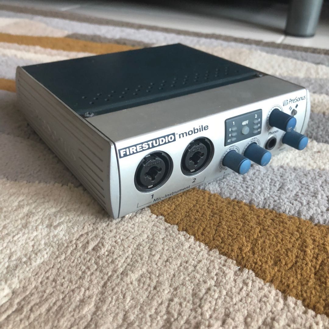 Presonus Firestudio Mobile FIREWIRE Audio Interface, Audio, Soundbars ...