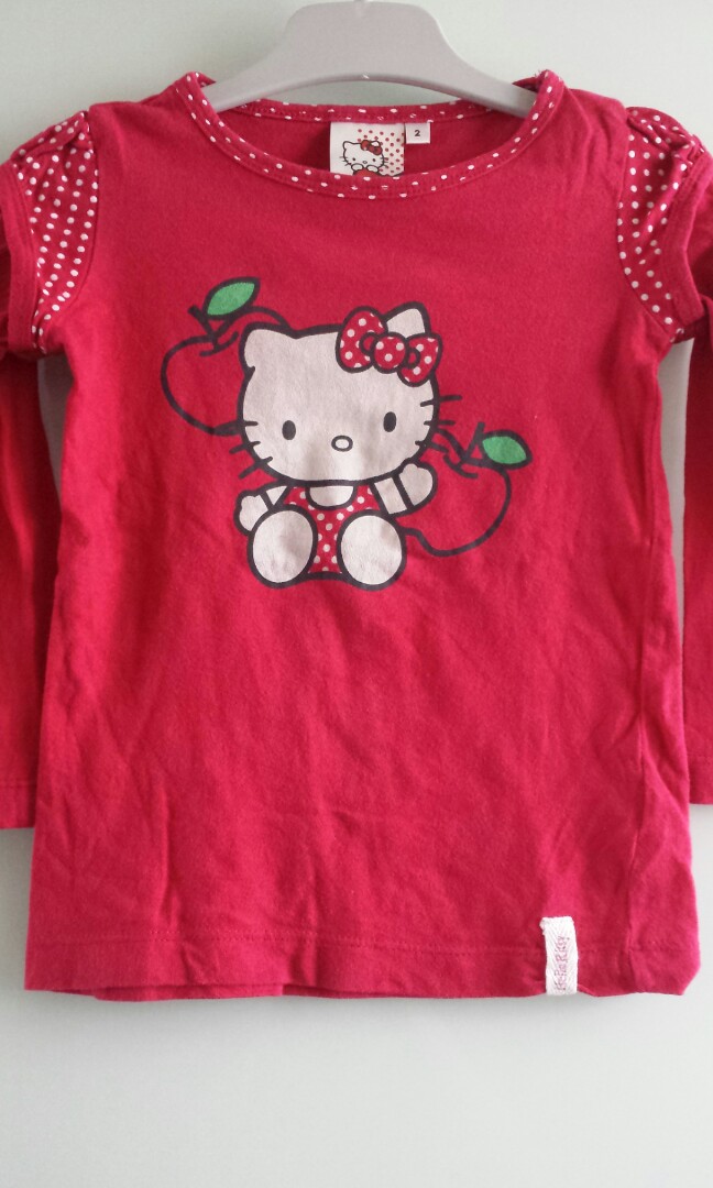 Sanrio Hello Kitty Blouse, Babies & Kids, Babies & Kids Fashion on ...