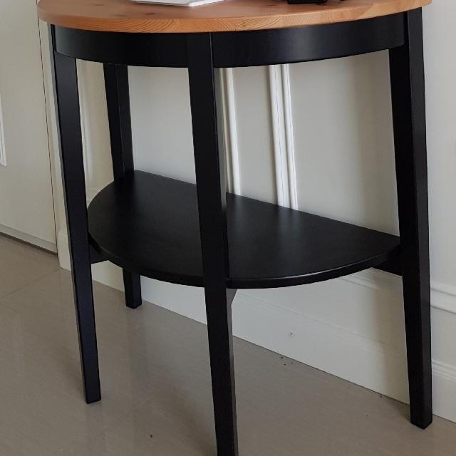 Semi circle entry way / console table, Furniture & Home Living ...