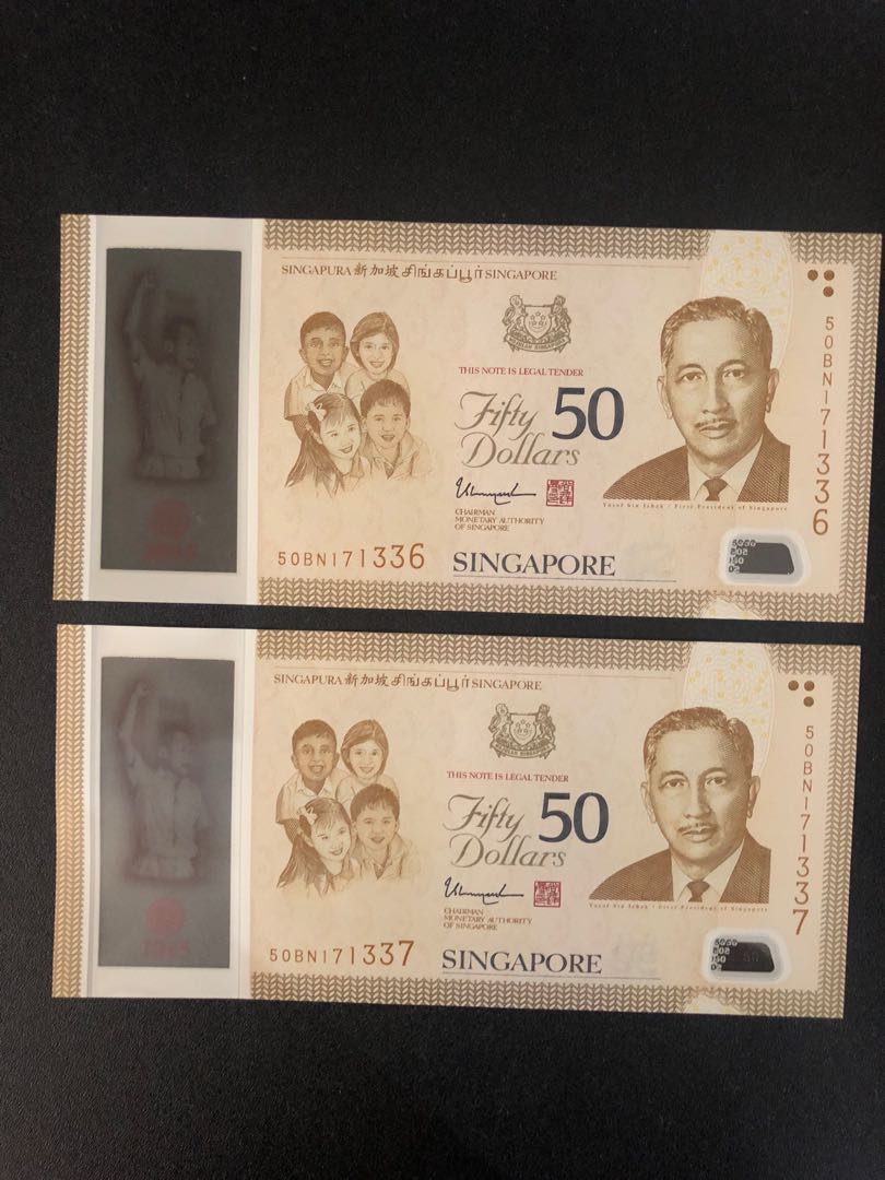 SG50 Notes, Hobbies & Toys, Memorabilia & Collectibles, Currency on ...